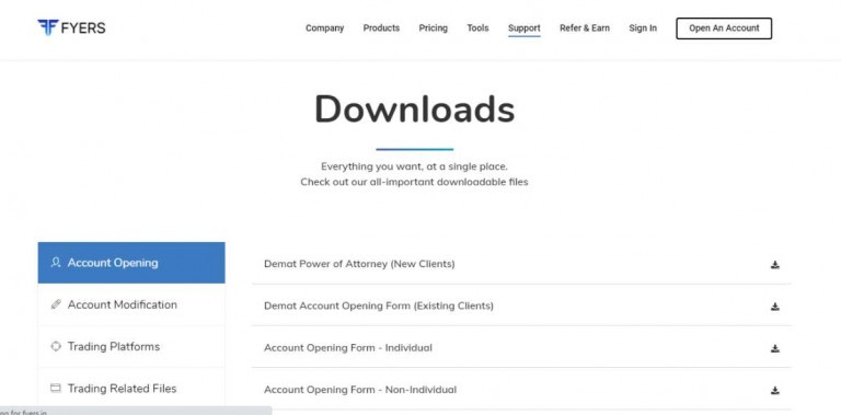 Fyers One Demo | Charts, Download, Login, Features, Web Trading