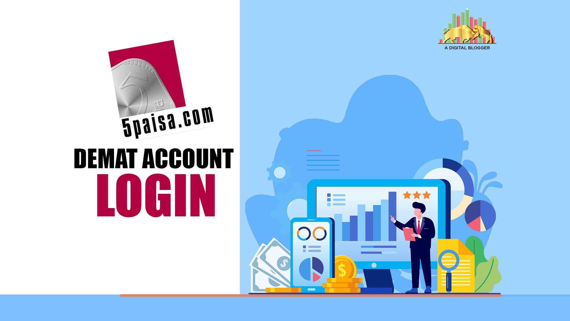 5paisa Demat Account Login | Details, Password, Online, Steps