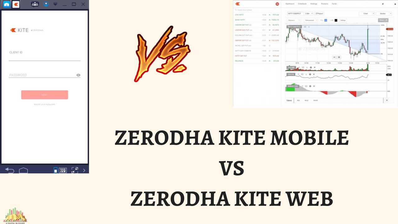 Zerodha Kite Mobile Vs Zerodha Kite Web | Trading Platforms Comparison