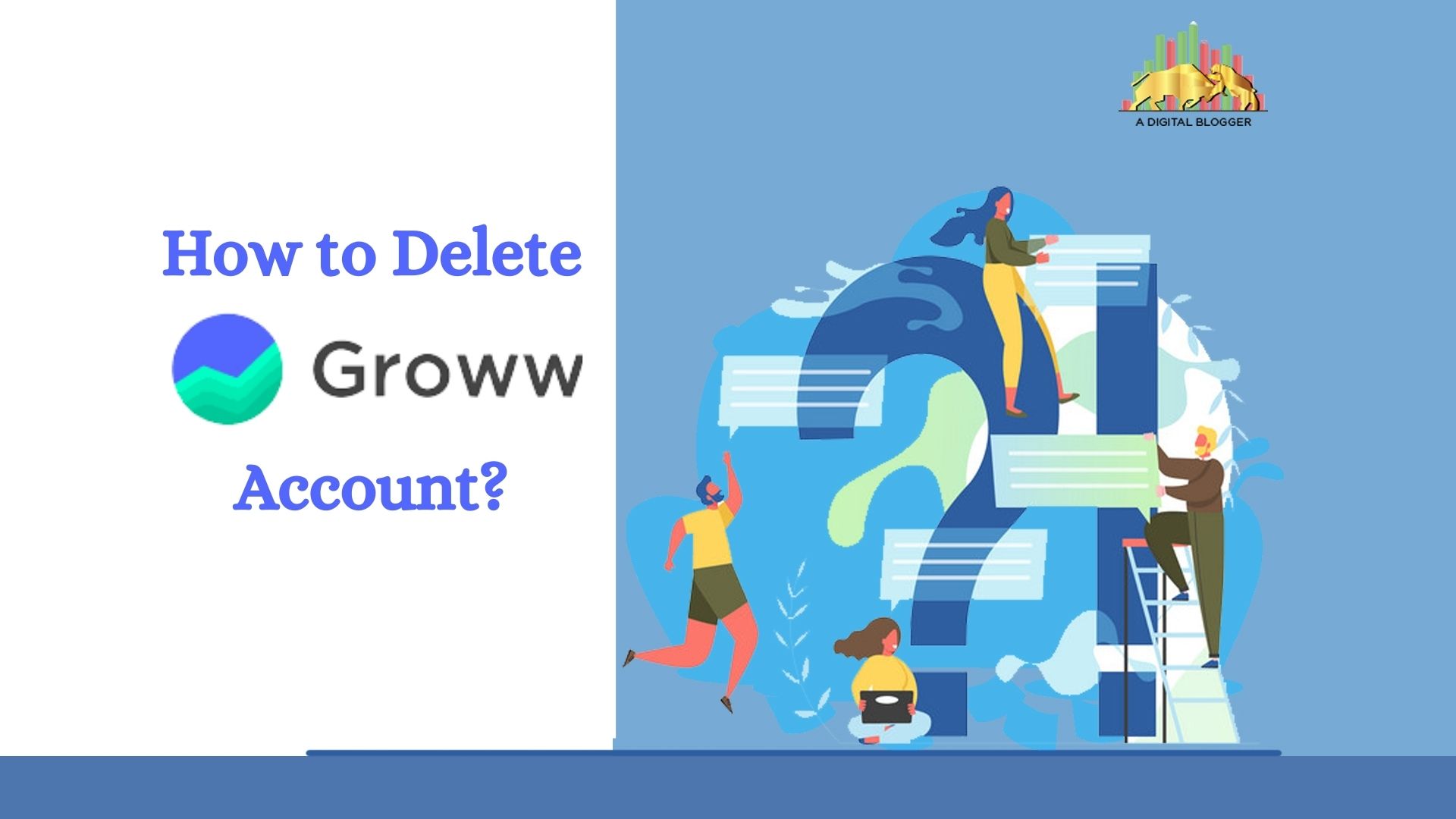 How to Delete Groww Account | Closing Form, PDF, Download