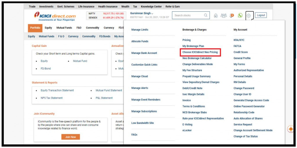 ICICI Direct Neo | Plan Review, Charges, Login & Activation