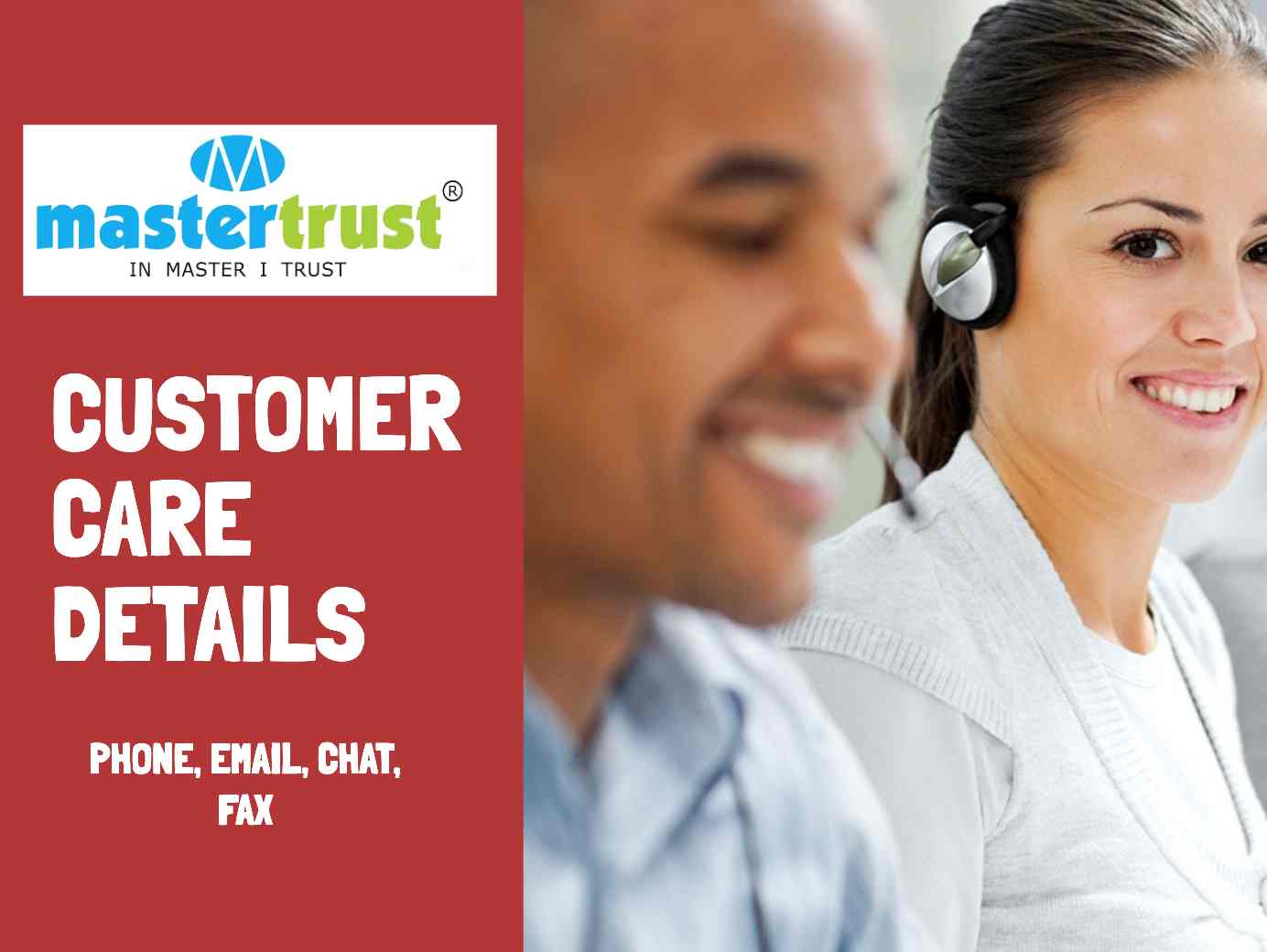 MasterTrust Customer Care | Phone, Email Support, Timings