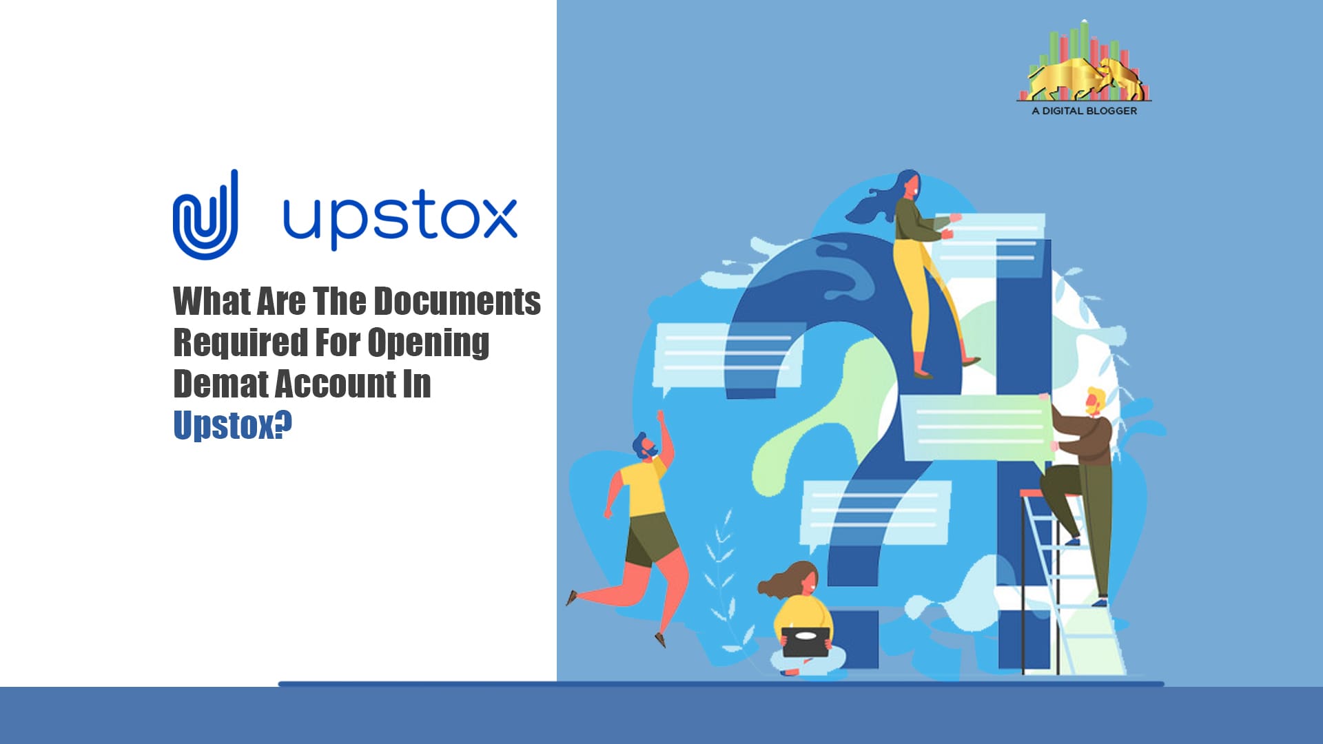 What Documents Required For Opening Demat Account In Upstox?