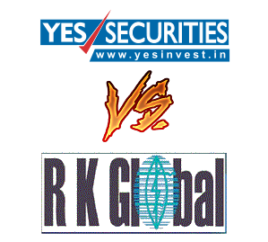 RK Global Vs Yes Securities | Which Stock Broker is Best for You?