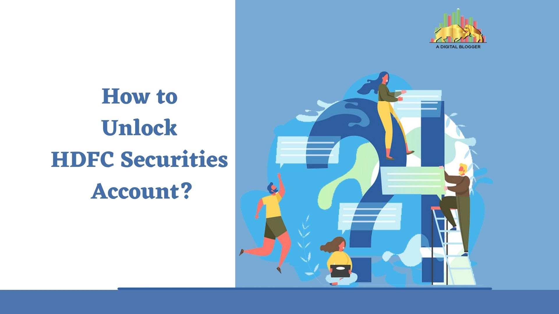 How to Unlock HDFC Securities Account | 5 Steps to Unlock Username