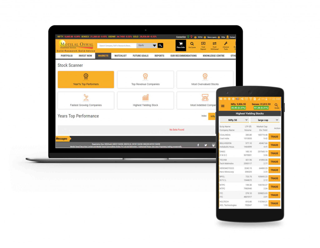 Motilal Oswal Trading Platform | Investor, Mobile, Desktop, Download